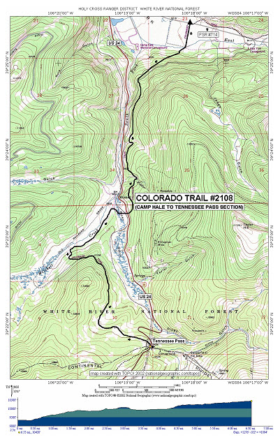 ColoradoTrail 2 Map